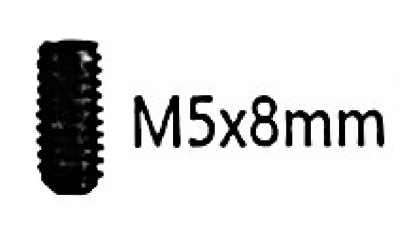 Screw Hex Allen Head Socket M5 x 8mm – HARUTZ Sewing Supplies